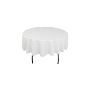 90” Round Table Linen (fits 30” round table to floor, 48” & 60” to lap ...
